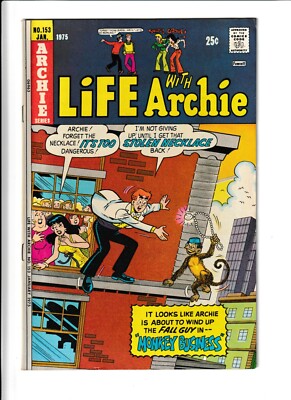 LIFE WITH ARCHIE #153 JANUARY 1975 "MONKEY BUSINESS" | eBay
