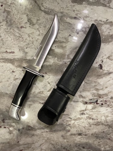 Buck 119 Fixed Blade Knife with Sheath EXCELLENT | eBay