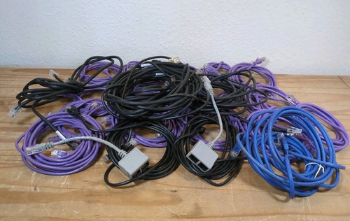 Cat 6 Gigabit Ethernet Network Lead LAN Patch Cables PS4/Xbox TV Job ...