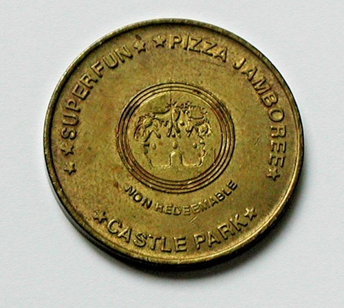 (Riverside, CA) Castle Park Amusement Token - good for one play ...
