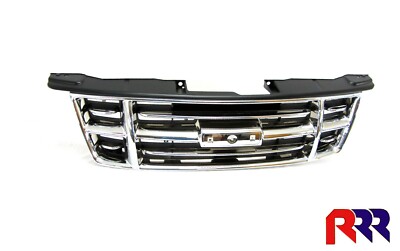 GRILLE CHROME BLACK FOR HOLDEN RODEO RA S2 10/06-6/08 (Takes "ISUZU ...