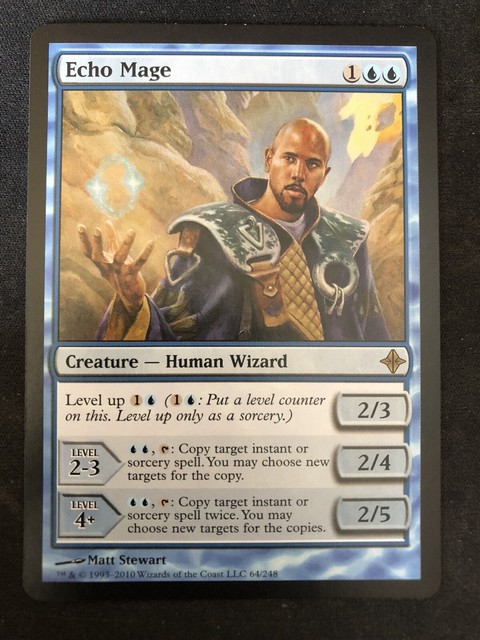 MTG Echo Mage Rise of the Eldrazi 064/248 Regular Rare for sale online ...