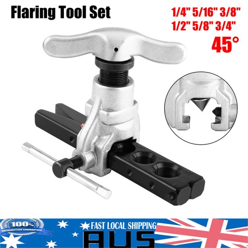 Flaring Flare Tool Kit Refrigeration Copper Tube Pipe Expander ...