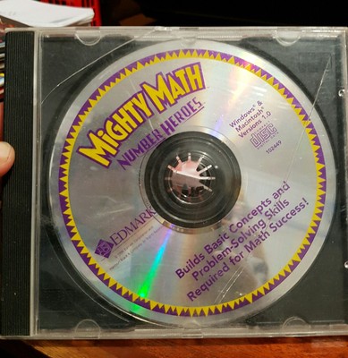 Mighty Math Number Heroes (disc only) PC CD - FREE POST | eBay