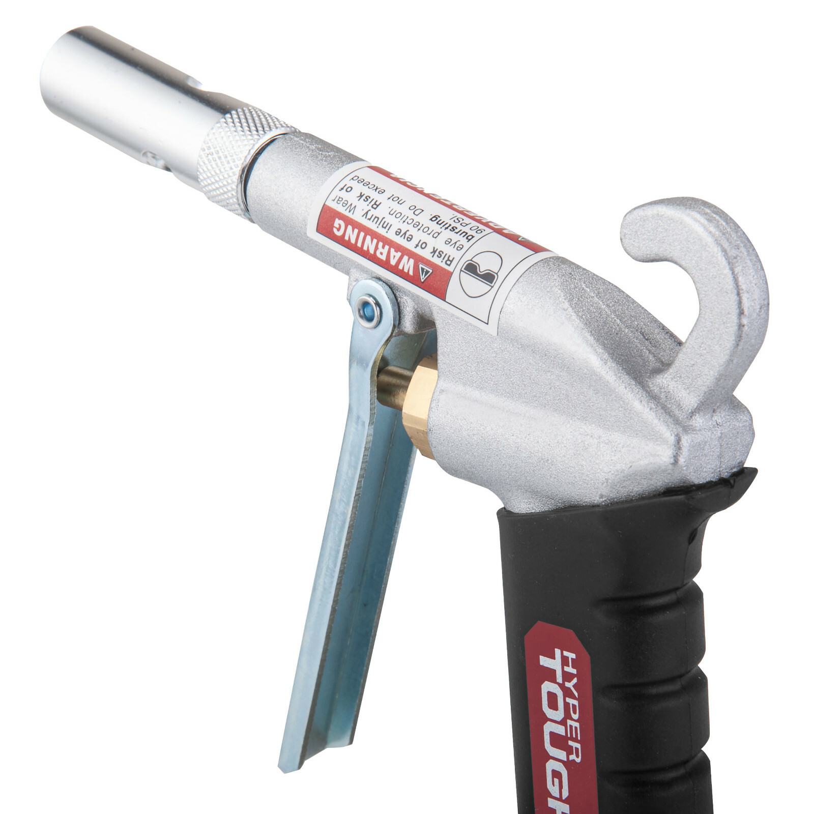 HYPER Tough High-flow Blow Gun W/ Venturi Nozzle Fits Air Hoses 1/4 ...