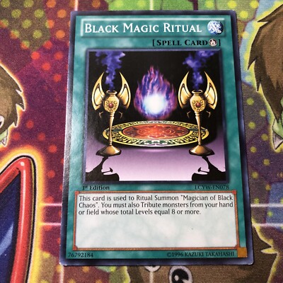 Black Magic Ritual - LCYW-EN078 - Common - 1st Edition x1 - Lightly ...