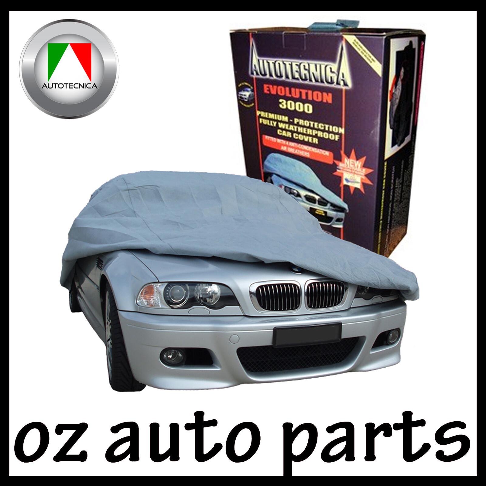 AUTOTECNICA EVOLUTION PREMIUM NON-ABRASIVE WEATHER PROOF CAR COVER UP ...