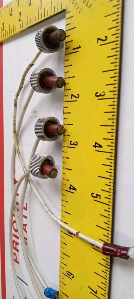 Bendix Aircraft Magneto TEST LEAD ADAPTERS 2 LONG 2 SHORT LYCOMING ...