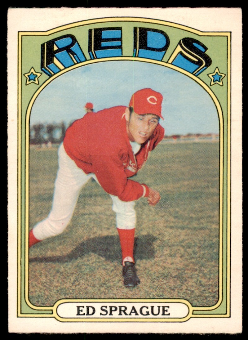 1972 O-Pee-Chee Ed Sprague VG-EX Cincinnati Reds #121 | eBay