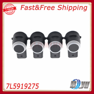 4PCS 7L5919275 NEW PDC PARKING SENSOR FOR AUDI A3 VW GOLF TOURAN EOS ...