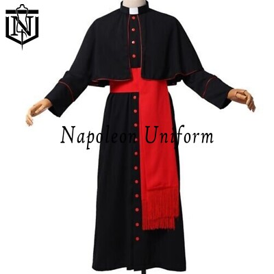 Men Roman Priest Pope Mass Missionary Robe Catholic Church Religious ...