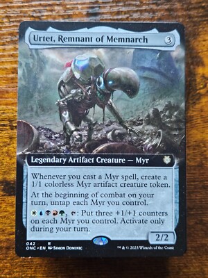 Custom Commander Deck ~ Myr ~ Urtet, Remnant of Memnarch ~ 100 Card ...