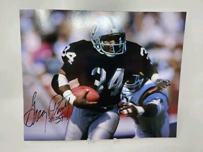 Oakland Raiders Greg Pruitt Signed 8x10 Photo COA BUF | eBay
