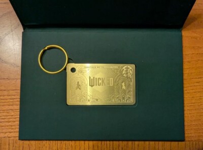 2024 Starbucks Wicked Metal Keychain Gift Card - Loaded With $50 USD | eBay