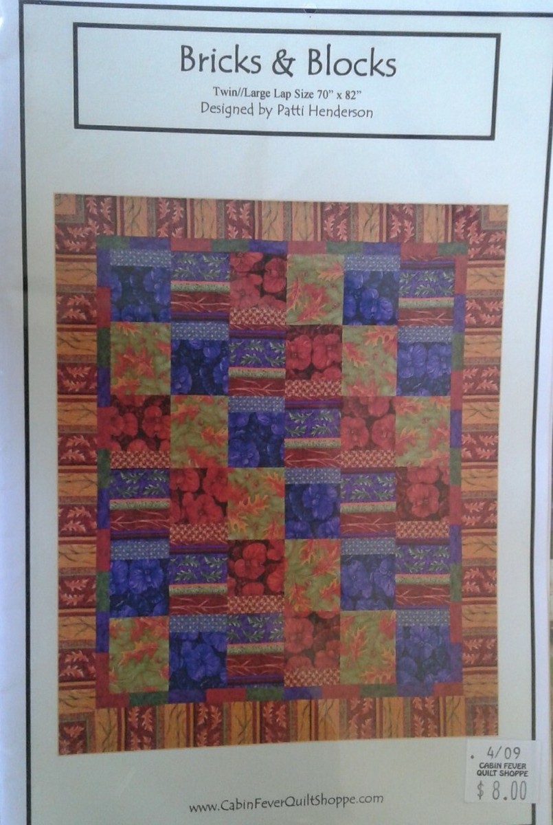 Brick Pattern Quilt Block Size Grace And Peace Quilting: Brick Quilt