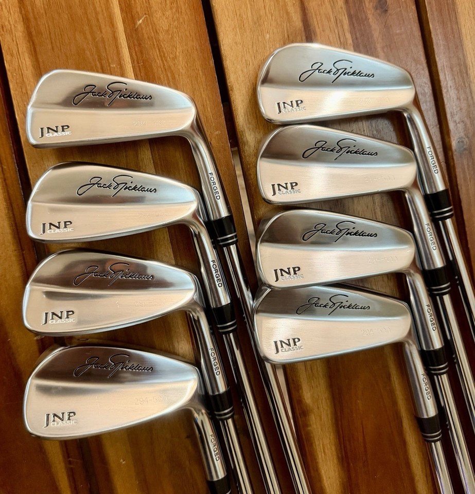 Nicklaus Limited Edition JNP Classic Forged Iron Set 3-PW + GW + LW ...