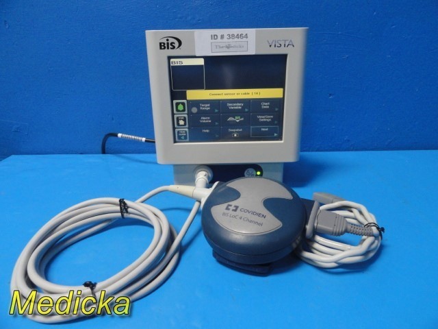 2010 Covidien BIS VISTA Monitor W/ BISx4 Module | Ref 185-0151 ~ 38464 ...