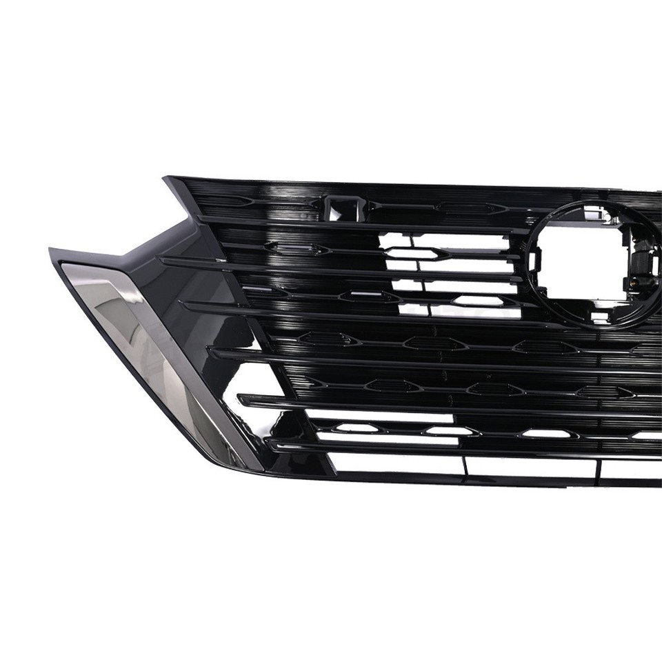 Plastic Black Front Bumper Upper Grille For 2024-25 Nissan Sentra SR ...