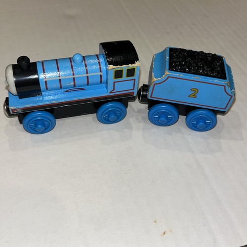 Thomas & Friends Wooden Railway Edward Train Car And Tender | eBay