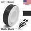 MATTE BLACK Roll Vinyl Pinstriping Pin Stripe Car Motorcycle Tape Decal ...