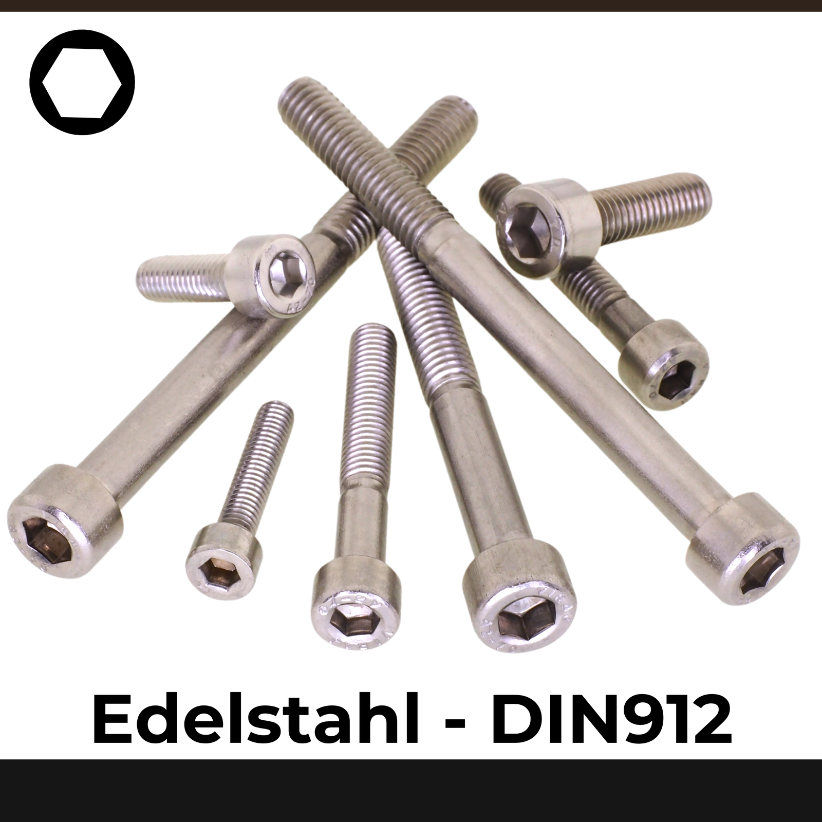 Zylinderkopf Schraube ISK | Edelstahl V2A | DIN912 | M4 M5 M6 M8 M10 | eBay