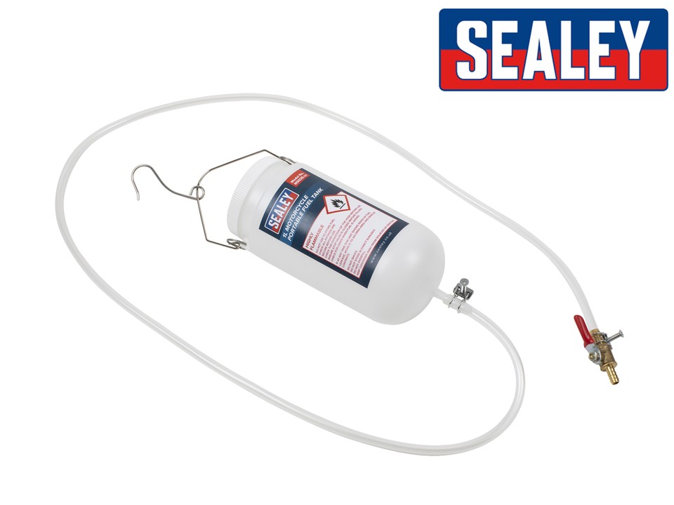 Sealey Motorcycle Fuel Tank - Portable Temporary for Service / Testing ...