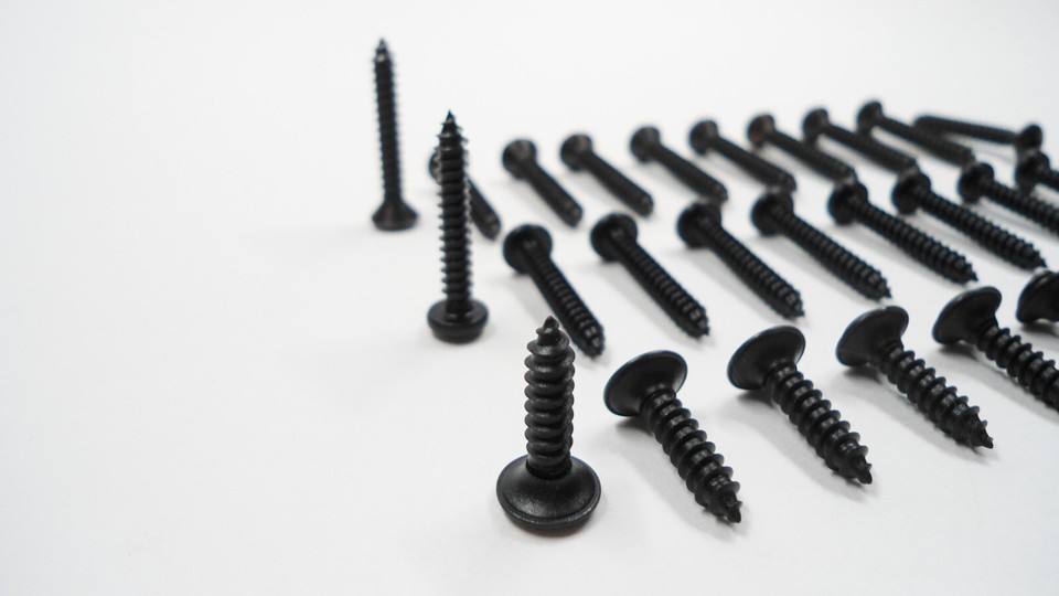 30 NEW INTERIOR BLACK RESTORATION SCREWS! FOR OLD SCHOOL & CLASSIC ...
