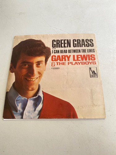 GARY LEWIS & THE PLAYBOYS– GREEN GRASS / BETWEEN THE LINES 7" VINYL 45 ...