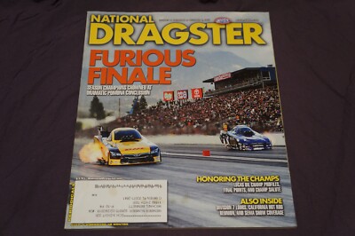 NHRA National Dragster Magazine 2015 Drag Racing Issue 24, Vol 56, Dec ...