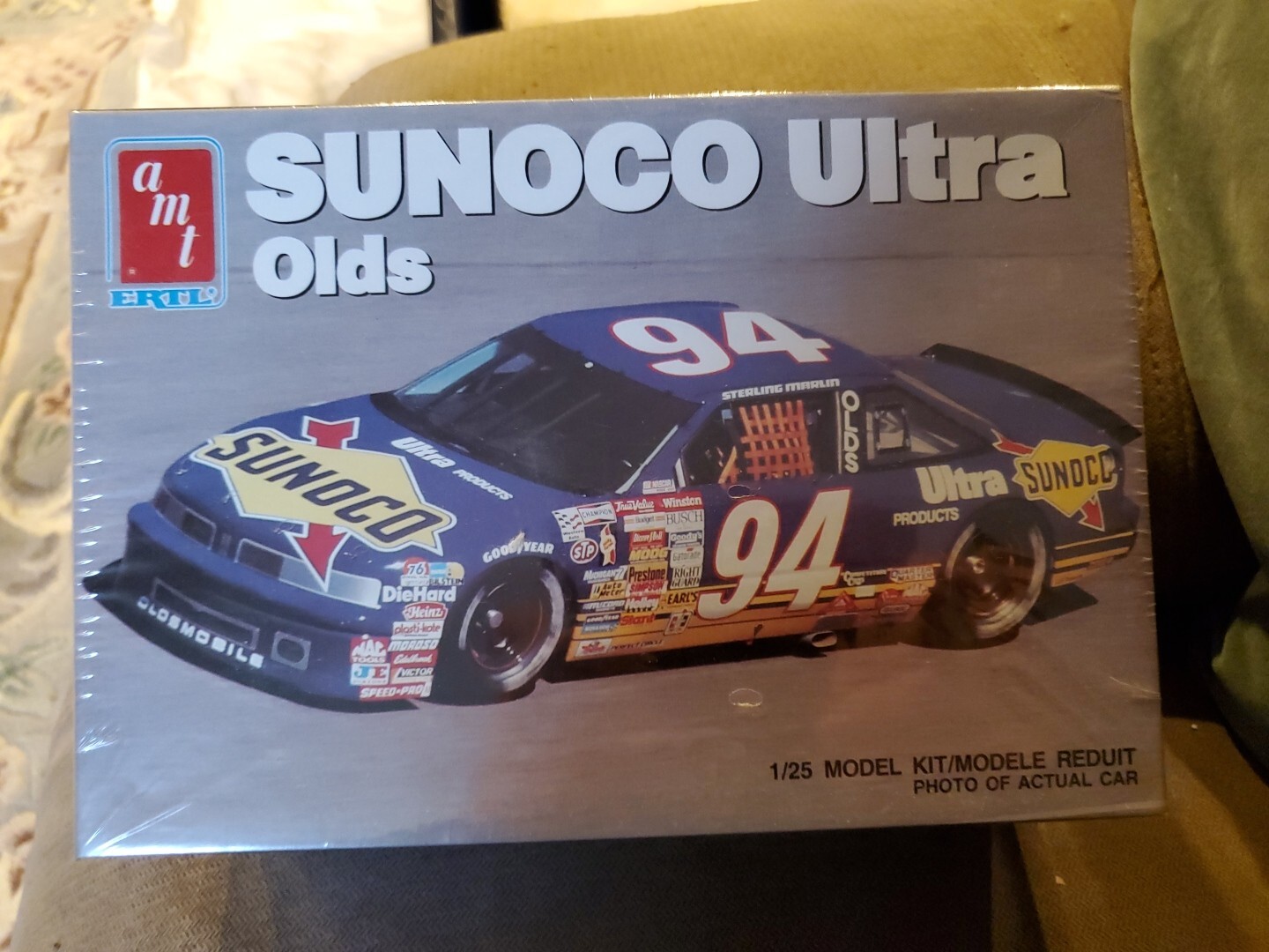 1/25 Scale Sunoco Ultra Olds Sterling Marlin Vintage Sealed Nascal ...