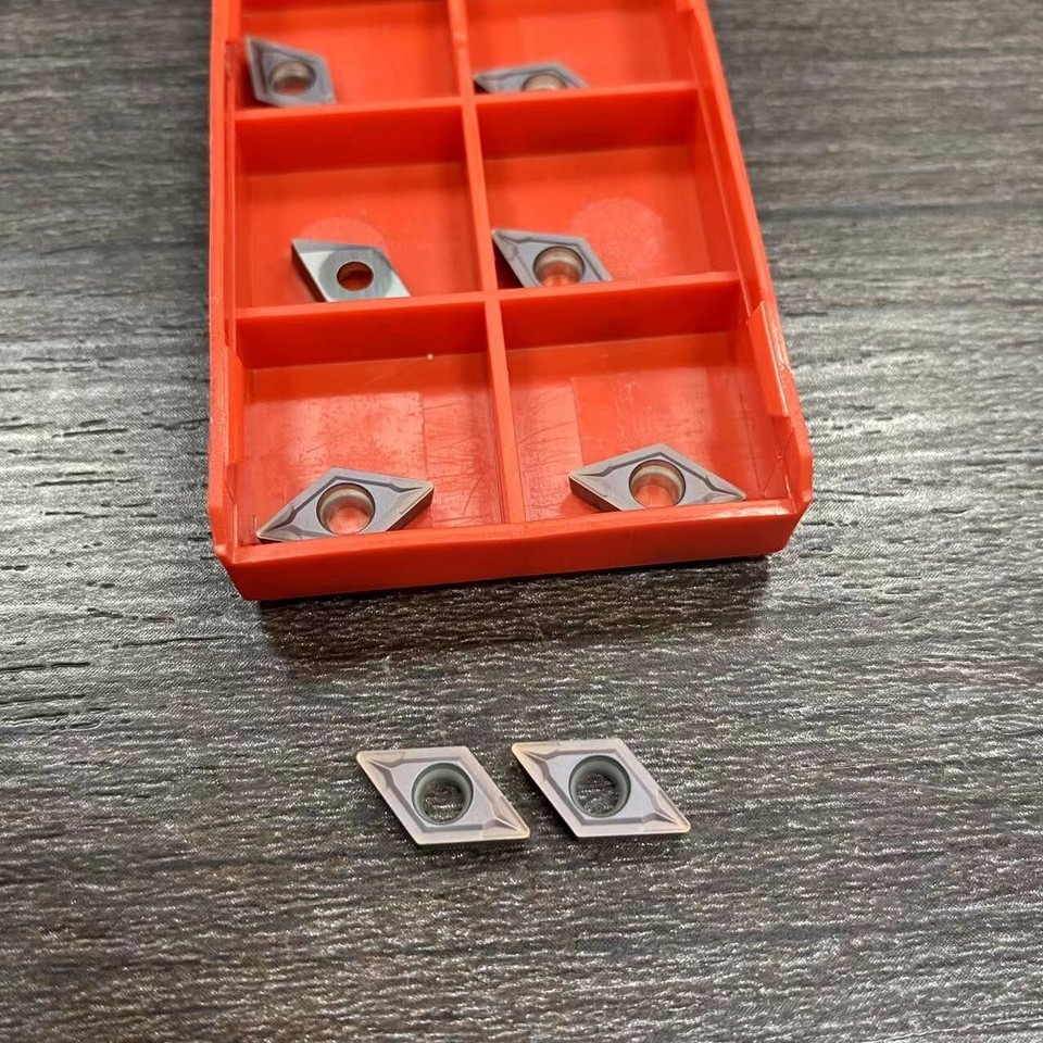 50Pcs DCMT070204 CK251 Carbide Inserts For Lathe Turning Tool Boring ...
