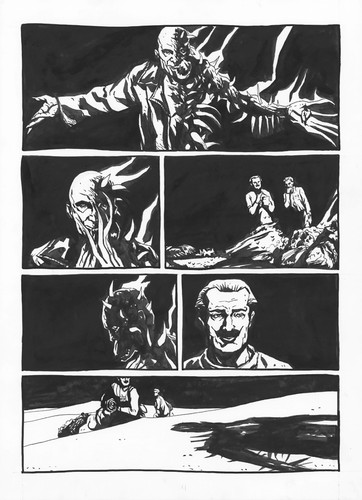 DEVLIN WAUGH - ORIGINAL COMIC ART by MICHAEL GAYDOS - JUDGE DREDD ...