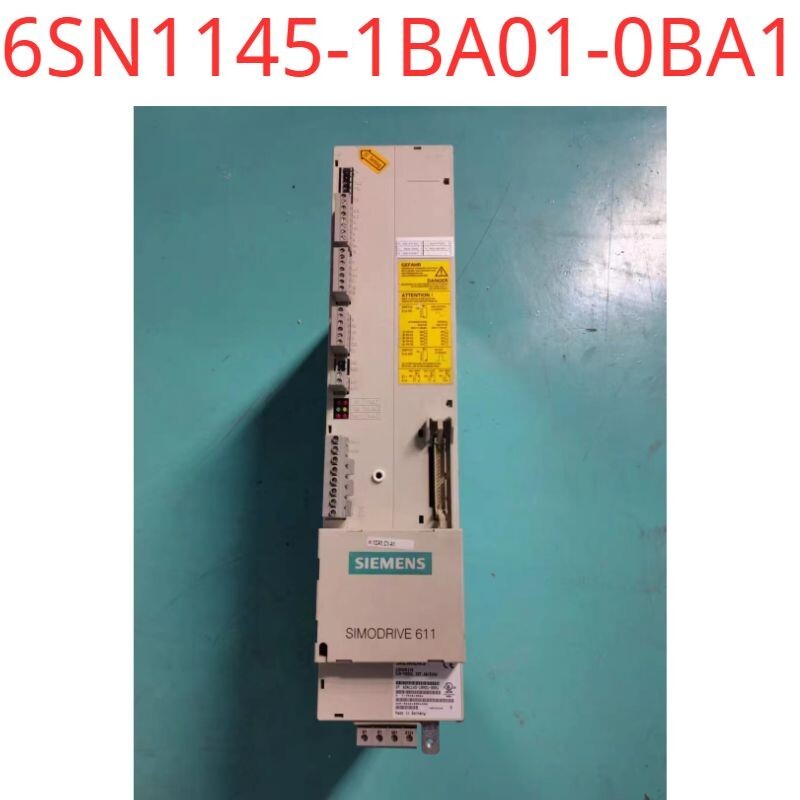 Second-hand test OK 6SN1145-1BA01-0BA1 SIMODRIVE 611 infeed ...