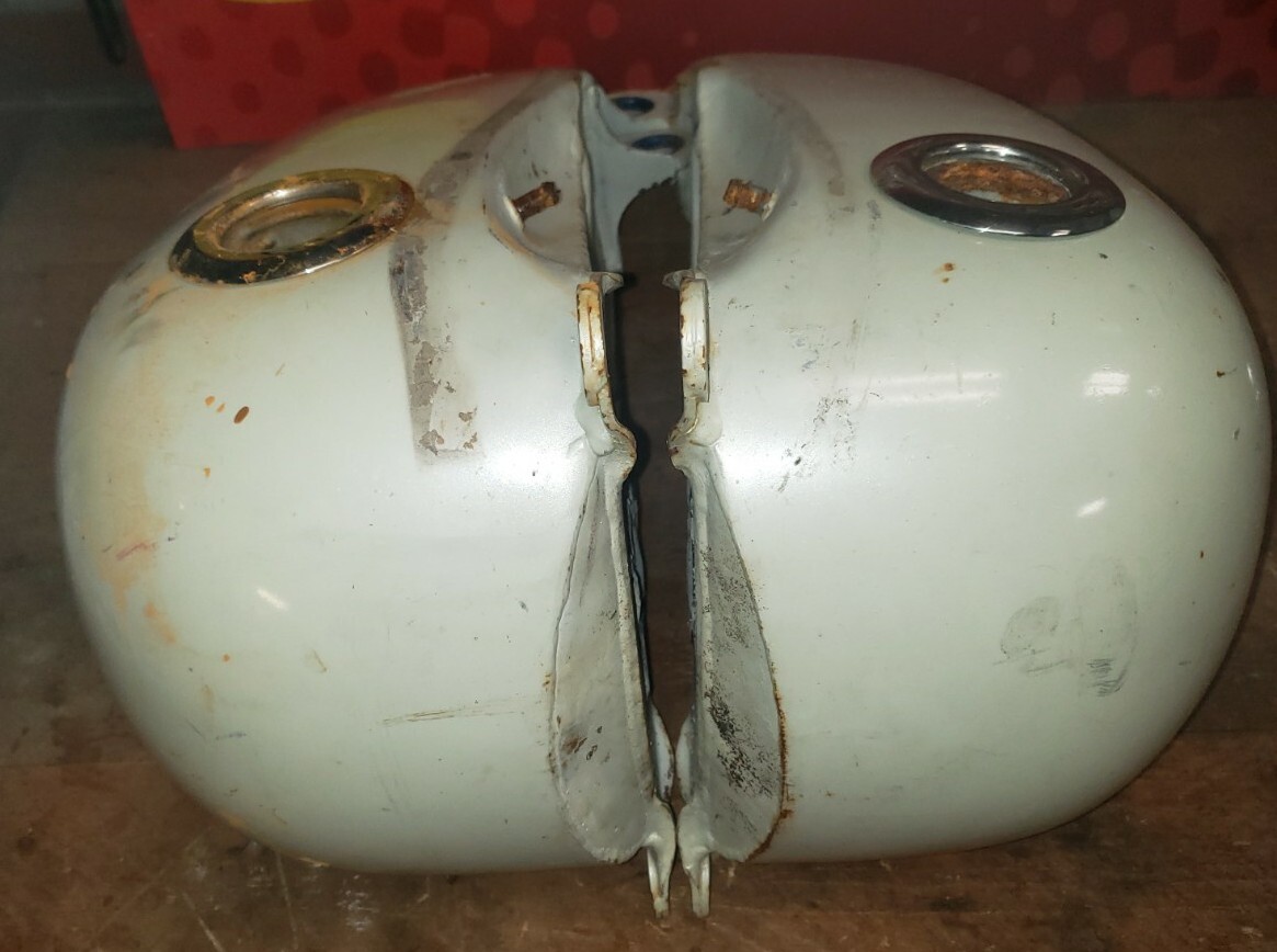 HARLEY DAVIDSON Softail Fat Boy 1984-1999 OEM Motorcycle Fuel Split Gas ...