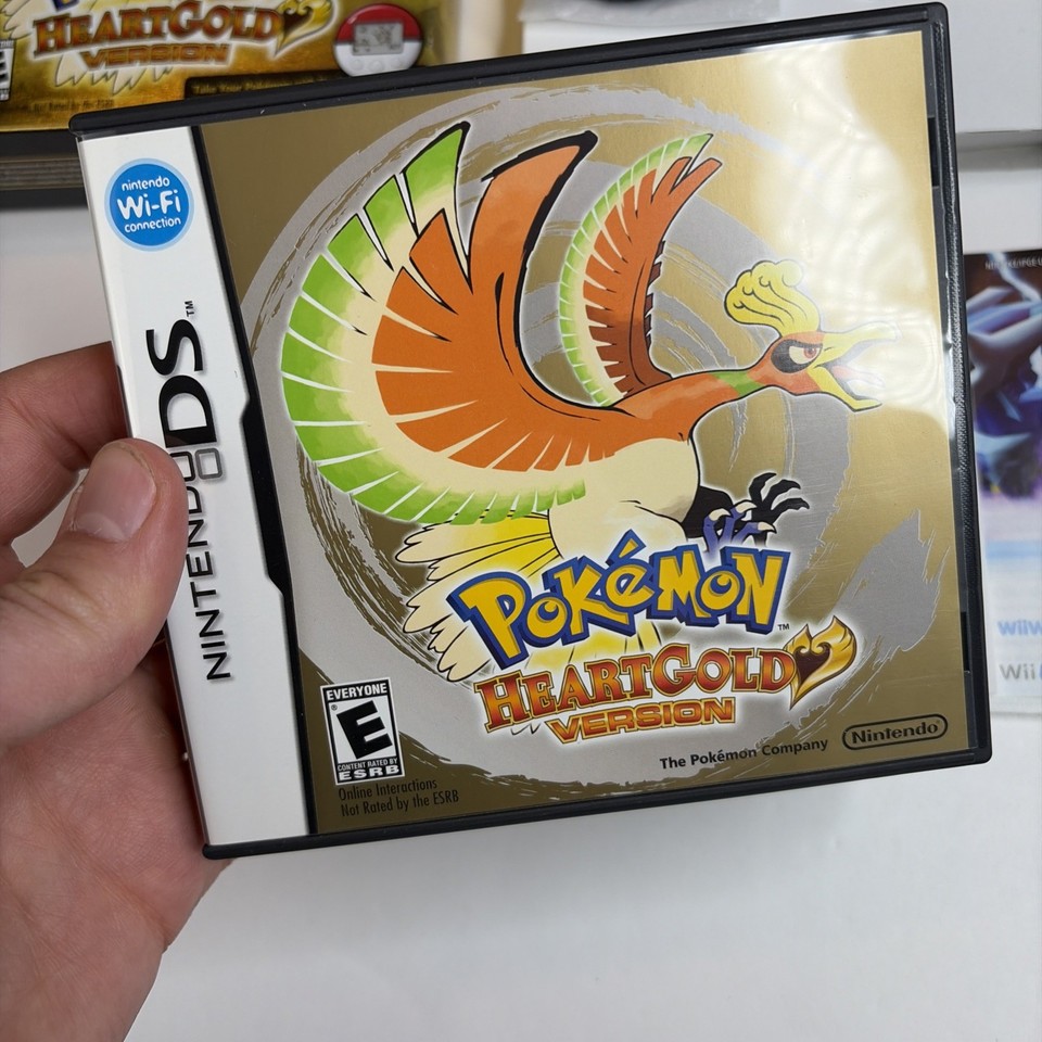 Pokemon HeartGold Walmart Edition Big Box Complete Authentic Nintendo ...