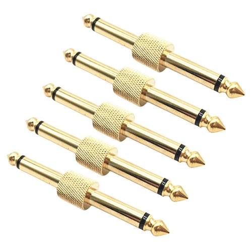 6.35 Male to Male Gold Plated audio adapter With Compact and Portable ...