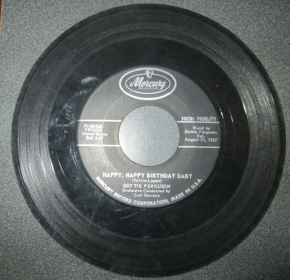 45 rpm Vinyl Records lot of 12 Different Labels with 12 Different ...