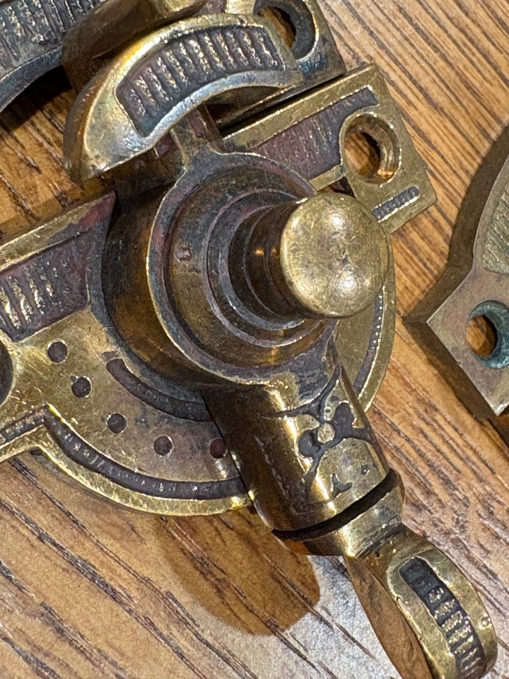 Antique Bronze Victorian Eastlake Window Sash Locks/ Latches | eBay