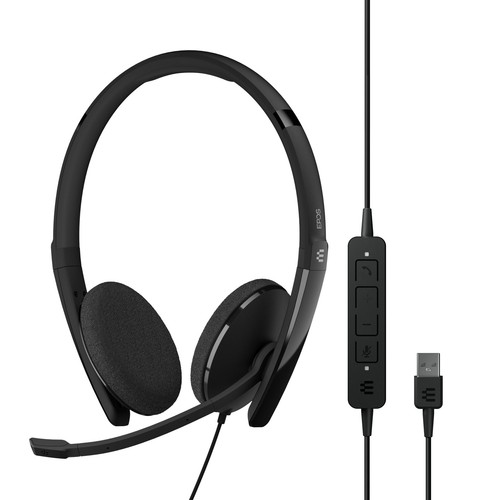 EPOS I SENNHEISER ADAPT 160 USB II - ADAPT 100 Series - headset - on ...