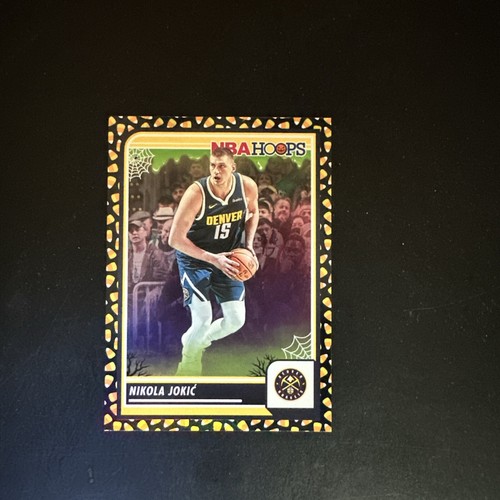 2023-24 Panini NBA Haunted Hoops NIKOLA JOKIC Candy Corn Holo Card No ...