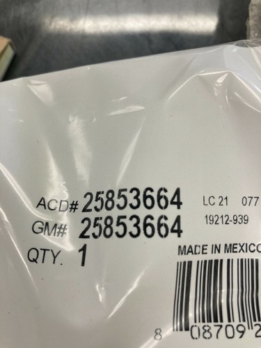 Vapor Canister Vent Hose Rear ACDelco GM Original Equipment 25853664 | eBay