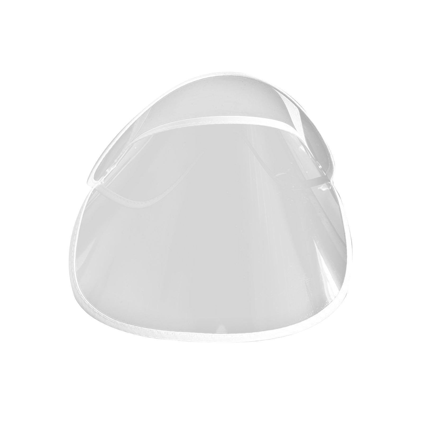 Raincoat Hat Shield Visor Raincoat Parts Transparent Raincoat ...