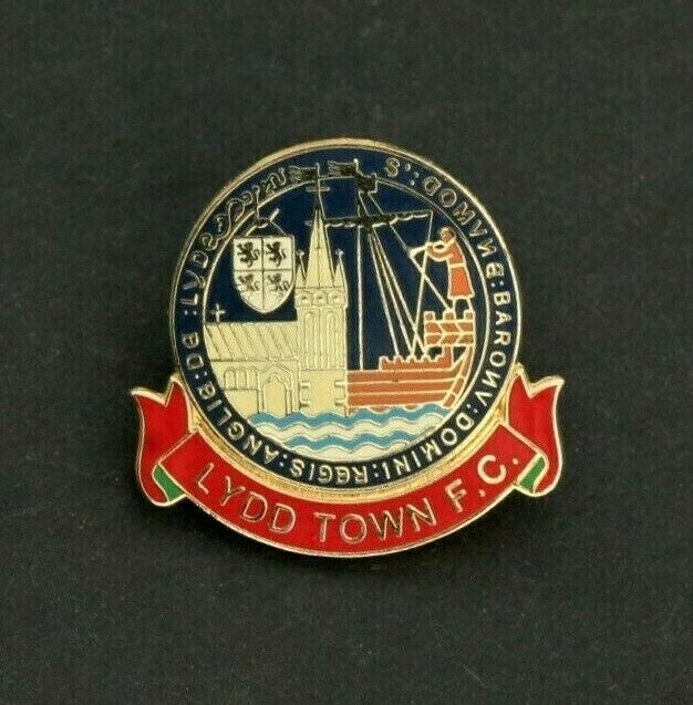 LYDD TOWN FOOTBALL CLUB BUTTERFLY PIN BADGE | Grelly UK