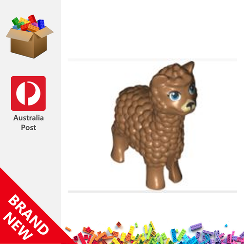 Genuine LEGO™ Medium Dark Flesh Alpaca / Llama Friends with Dark 65405 ...