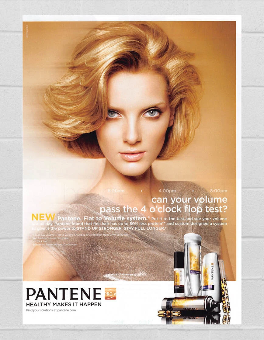 Pantene Print Ad