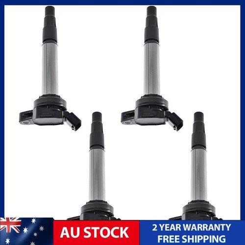 4x Ignition Coils for Toyota Corolla ZRE143 152 ZWE186 Prius 1.8L 2ZR ...