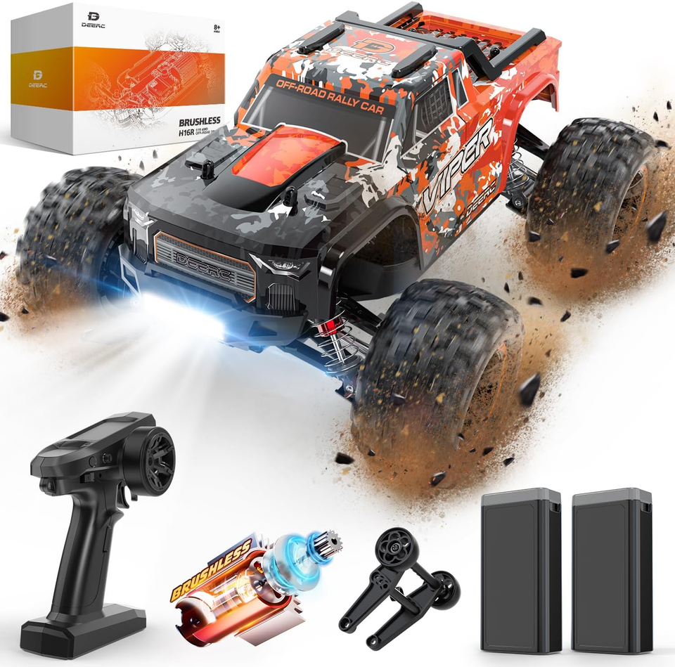 1:16 RC Truck Off-Road Monster Vehicle Remote Control 2.4Ghz High Speed ...