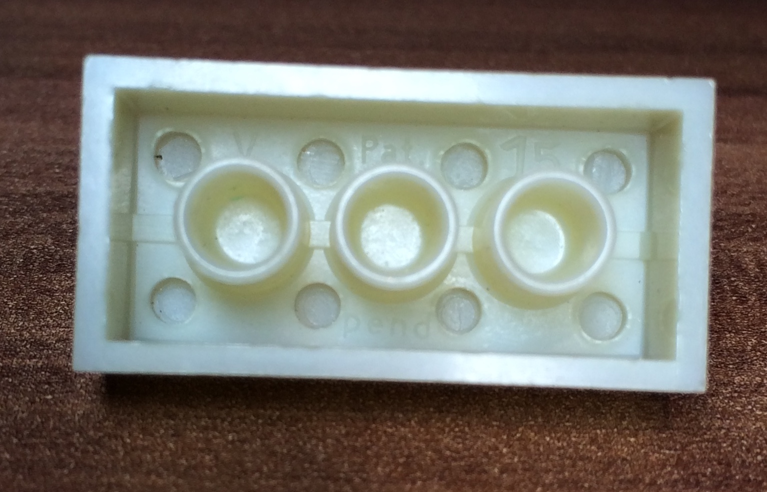 LEGO 2x4 Teststein BASF Pat. pend V # no Bayer 1/87 Testbrick 3001 | eBay