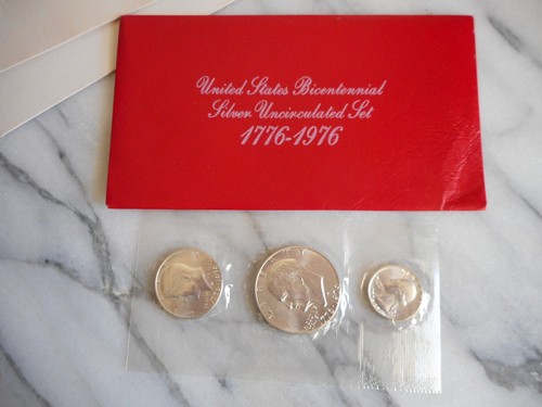 1776-1976-S United States Bicentennial Silver Uncir 3-Coin Set | eBay