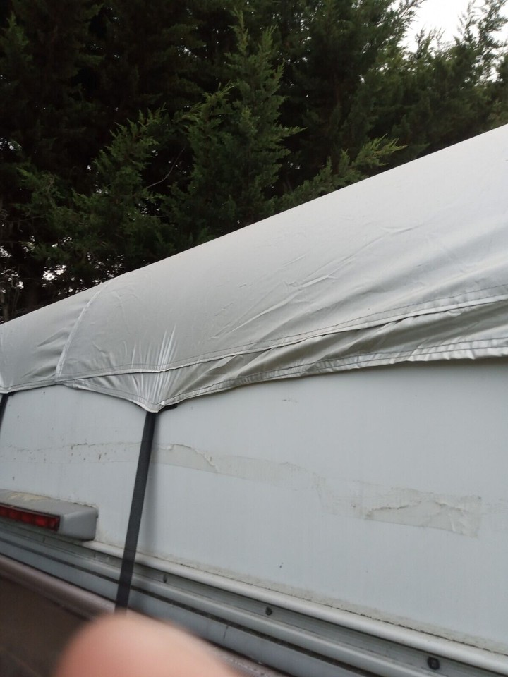 1x 210D Caravan Motorhome Roof Protective Cover Protection Wateproof ...